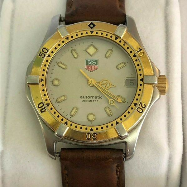 TAG Heuer Automatic 200 Meters Mid-Size Watch 665.013T | WatchCharts ...