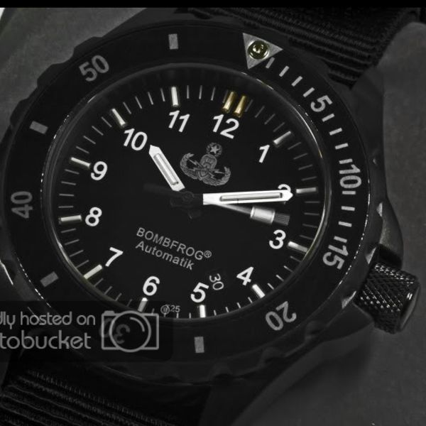 FS: Bombfrog BT-25 Tactic Tritium Tube Diver | WatchCharts Marketplace