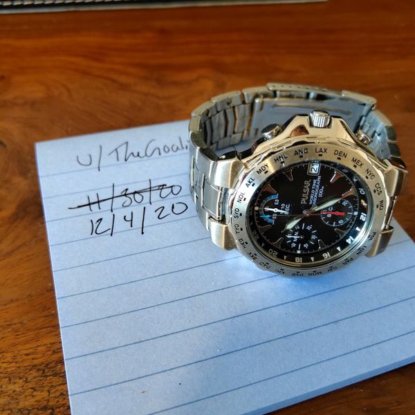 [WTS] Pulsar World Timer Chronograph | WatchCharts Marketplace