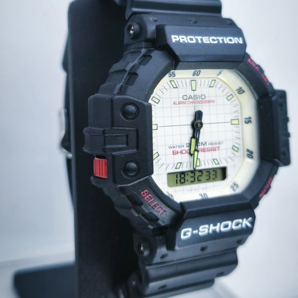 Vintage Casio G Shock AW-550-7E ANA-DIGI 380 Mod (1992) Men Watch SUPER RARE | WatchCharts ...