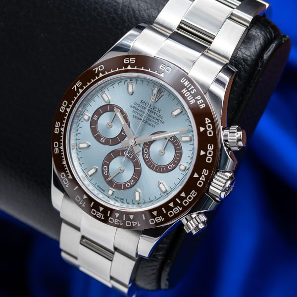 [WTS] ROLEX Daytona 40mm Platinum Ice Blue Dial “Platona” 116506 ...