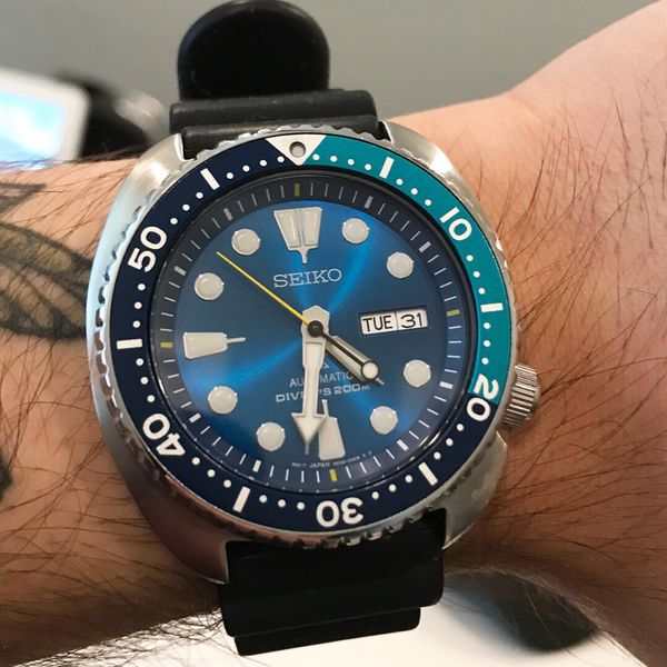 For Sale: Seiko Turtle Blue Lagoon SRPB11 | WatchCharts
