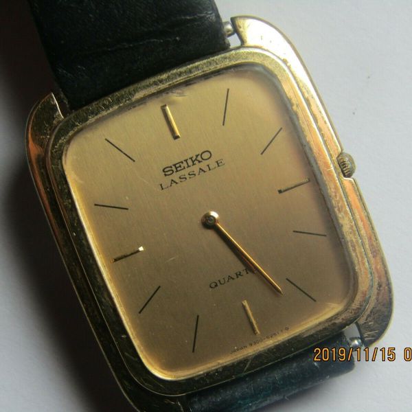 Men's Seiko Lassale watch 9300-5008 for parts/repair #85 | WatchCharts
