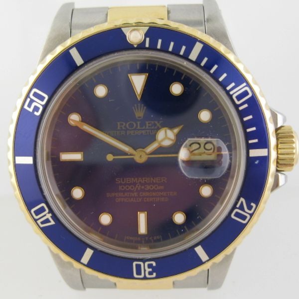 FS:Rolex Submariner 18k/ss, model 16803 | WatchCharts Marketplace