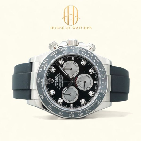 Brand New June 2025 Rolex Daytona Black Diamond Oysterflex 126519LN ...