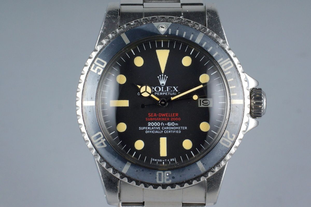 FS: 1975 Rolex Double Red Sea Dweller Ref: 1665 Mark IV Dial with Box and Papers | WatchCharts ...