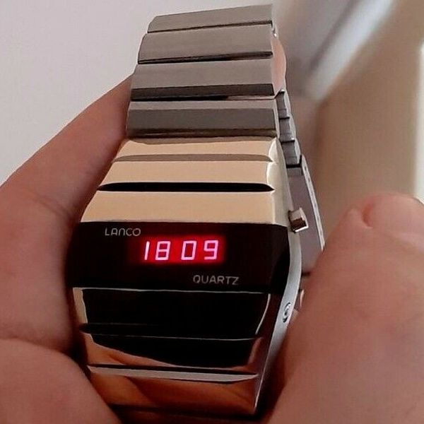 LED Lanco from 1970s, a piece of watchmaking history | WatchCharts ...