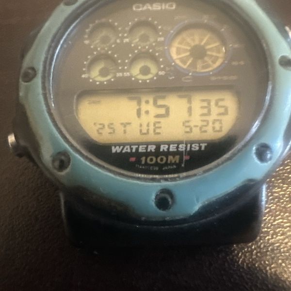 Vintage CASIO Penta Graph Digital Men's Watch 978 PGW-30 | WatchCharts ...
