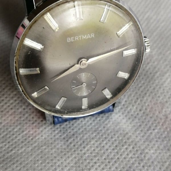 Vintage Bertmar automatic men's swiss watch. | WatchCharts