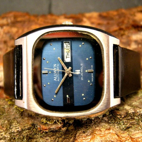 Rare 1970’s SEIKO 6909A ALLWYN Vintage Automatic Azure Dial 35mm TV ...