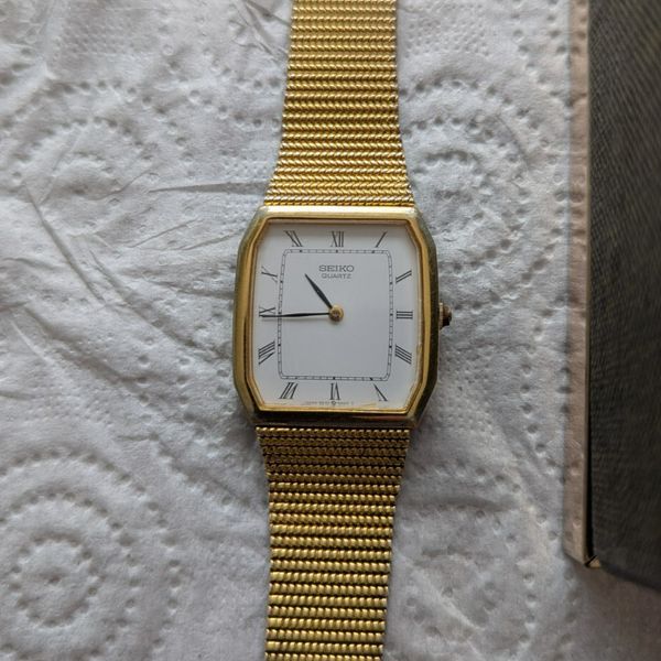 Vintage Seiko Mens Quartz Watch 6530- 5350 RO Working & Boxed New ...