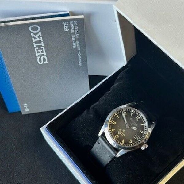 Seiko Prospex Alpinist SPB159J1 Black Dial Watch Classic Men ...