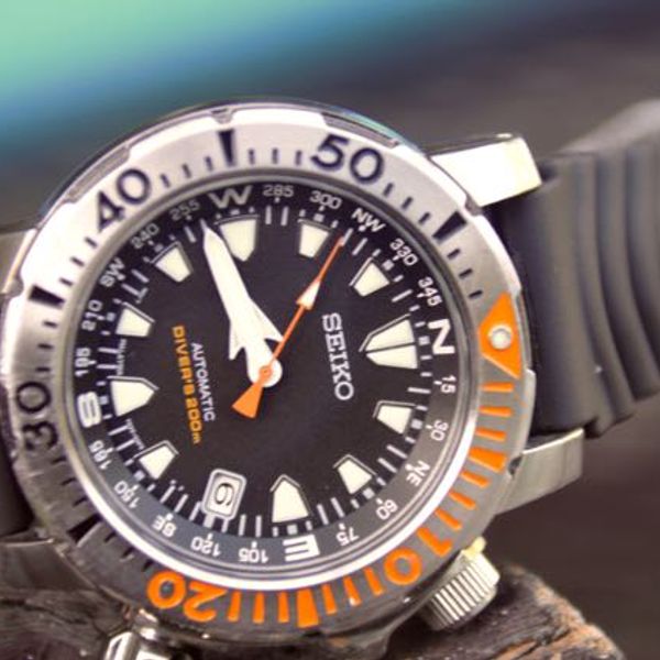 REDUCED Seiko Land Monster SNM035 with Bracelet and new Rubber Strap ...
