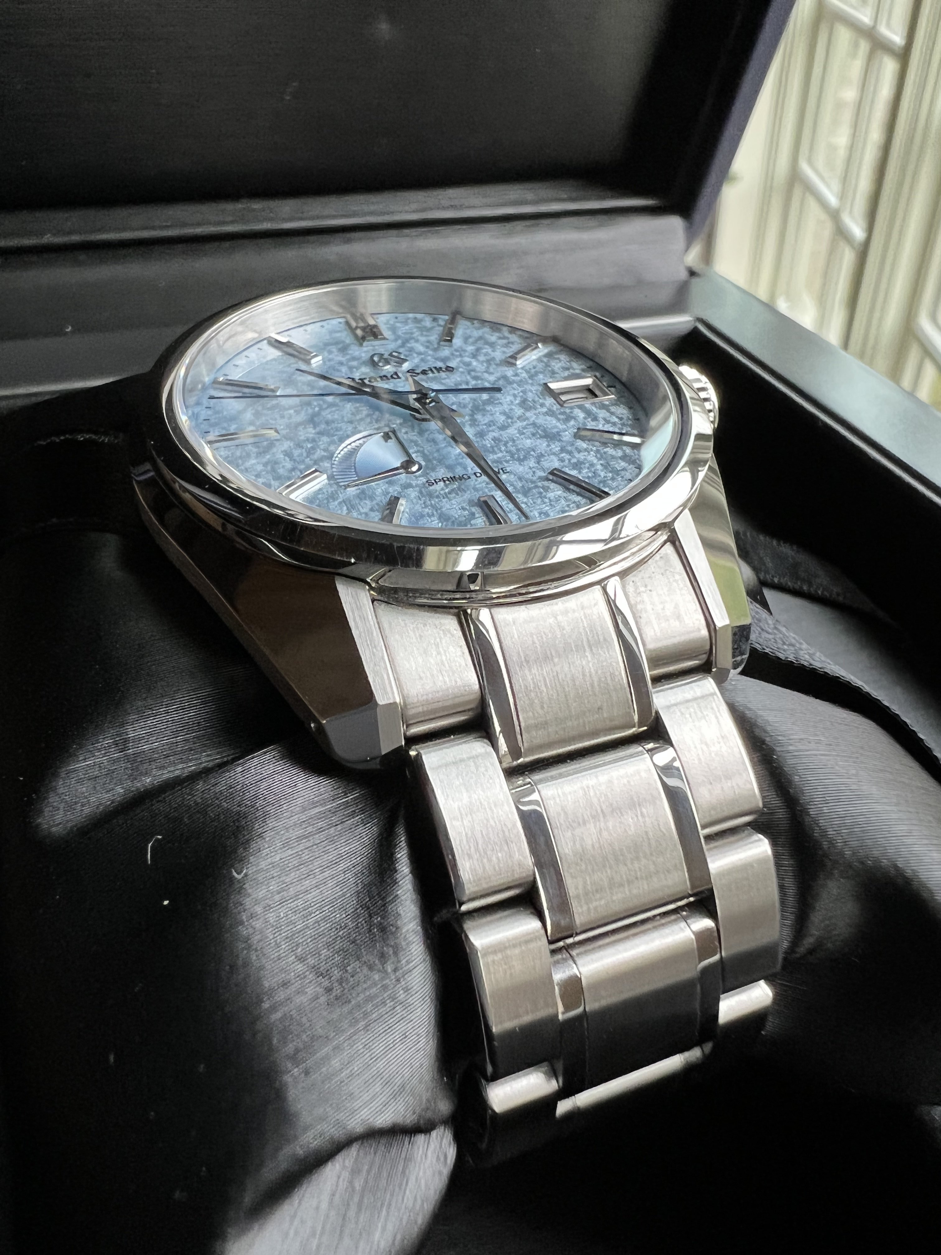FS: Grand Seiko SBGA387 Spring Drive Kira-Zuri US LE Complete Set ...