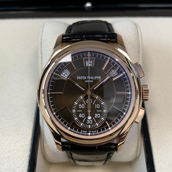 FS: Patek Philippe 5905r Annual Calendar 2020 Rose Gold 42mm Black Dial ...