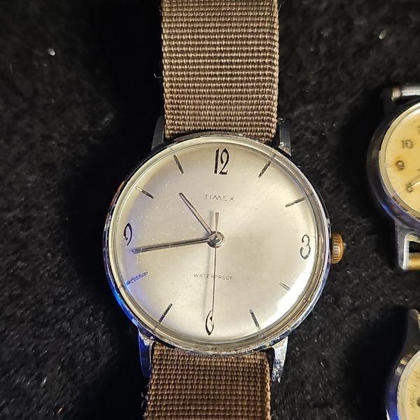 Lot Of 7 Watches, Timex, Landau, Casio, Le Baron, Nelson, Elgin. Parts ...