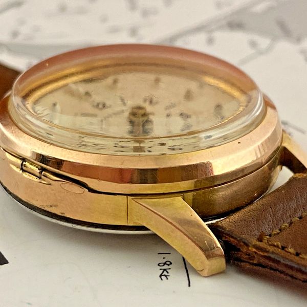 WITTNAUER Mid-20th Century circa 1963 Vintage Braille Manual Winding ...