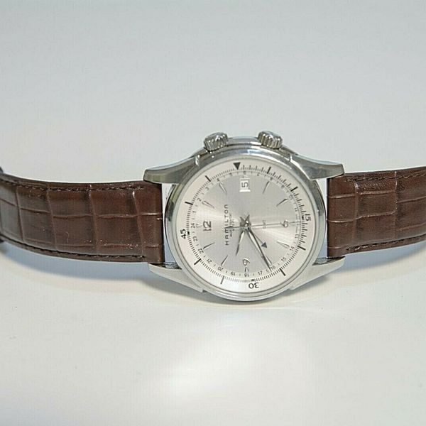 HAMILTON JAZZMASTER GMT H326250 Automatic 42 mm Men's Watch ...