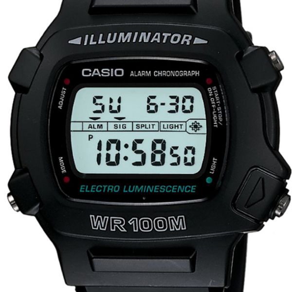 Casio W-740 W-740-1 Digital 100m Sport Watch ILLUMINATOR W740 | WatchCharts