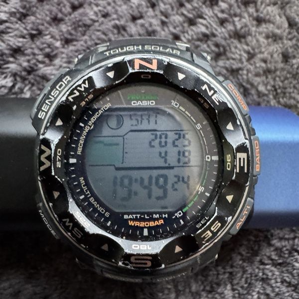 Casio ProTrek PRW-2500 â Tough Solar & Triple Sensor Outdoor Watch ...