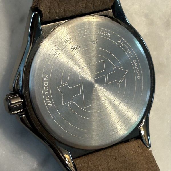Timex Expedition Indiglo Gunmetal Date T49631 - 40 mm Case ...