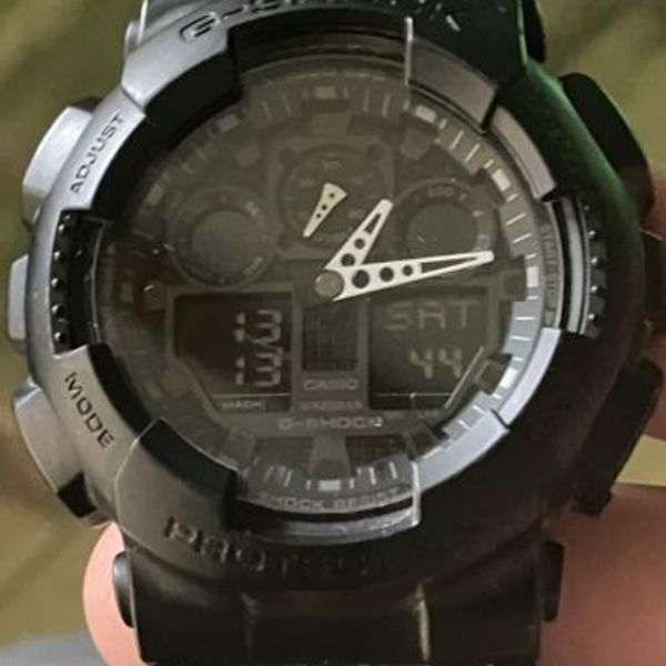 Casio G Shock GA 100 | WatchCharts Marketplace