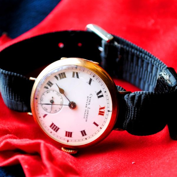 FS: Cyma London trench watch $135 | WatchCharts Marketplace