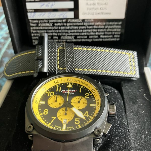 Formex 4 SPEED ï¿¼ Extremely Rare Mens Swiss Made MEGA QUARTZ ...