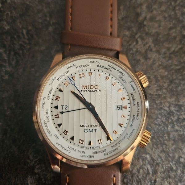 Mido GMT Multifort M005929A Automatic Watch Day / Date. | WatchCharts Marketplace