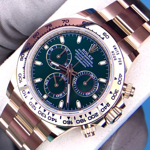 FS: Rolex Green Dial Daytona - 116508 - Unworn Yellow Gold w/ Green ...