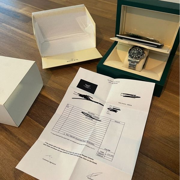 MINT Rolex submariner Date 2019 - BOX, PAPERS, INVOICE, CERT ...