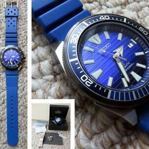 Seiko Prospex Samurai SRPC93K1 Save The Ocean - Automatic 200m diver ...