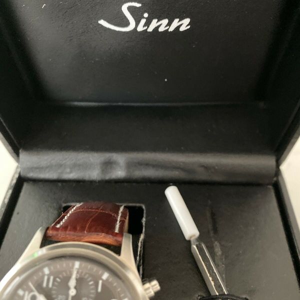 Sinn 356 Fliger Jubilee model - rare timepiece - boxes, papers ...