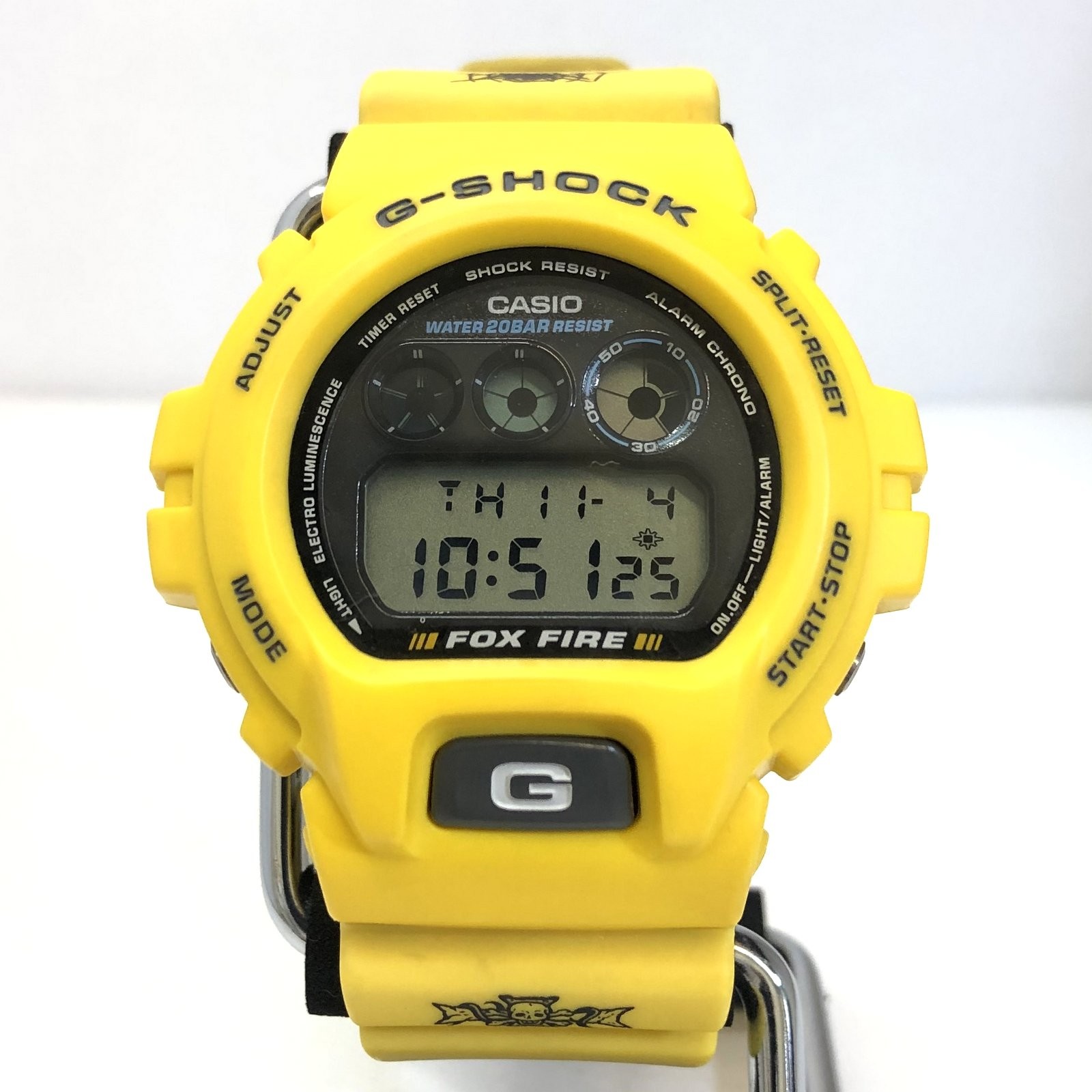 G-SHOCK G-SHOCK CASIO Casio watch DW-6900H-9 slasher FOX FIRE Foxfire ...