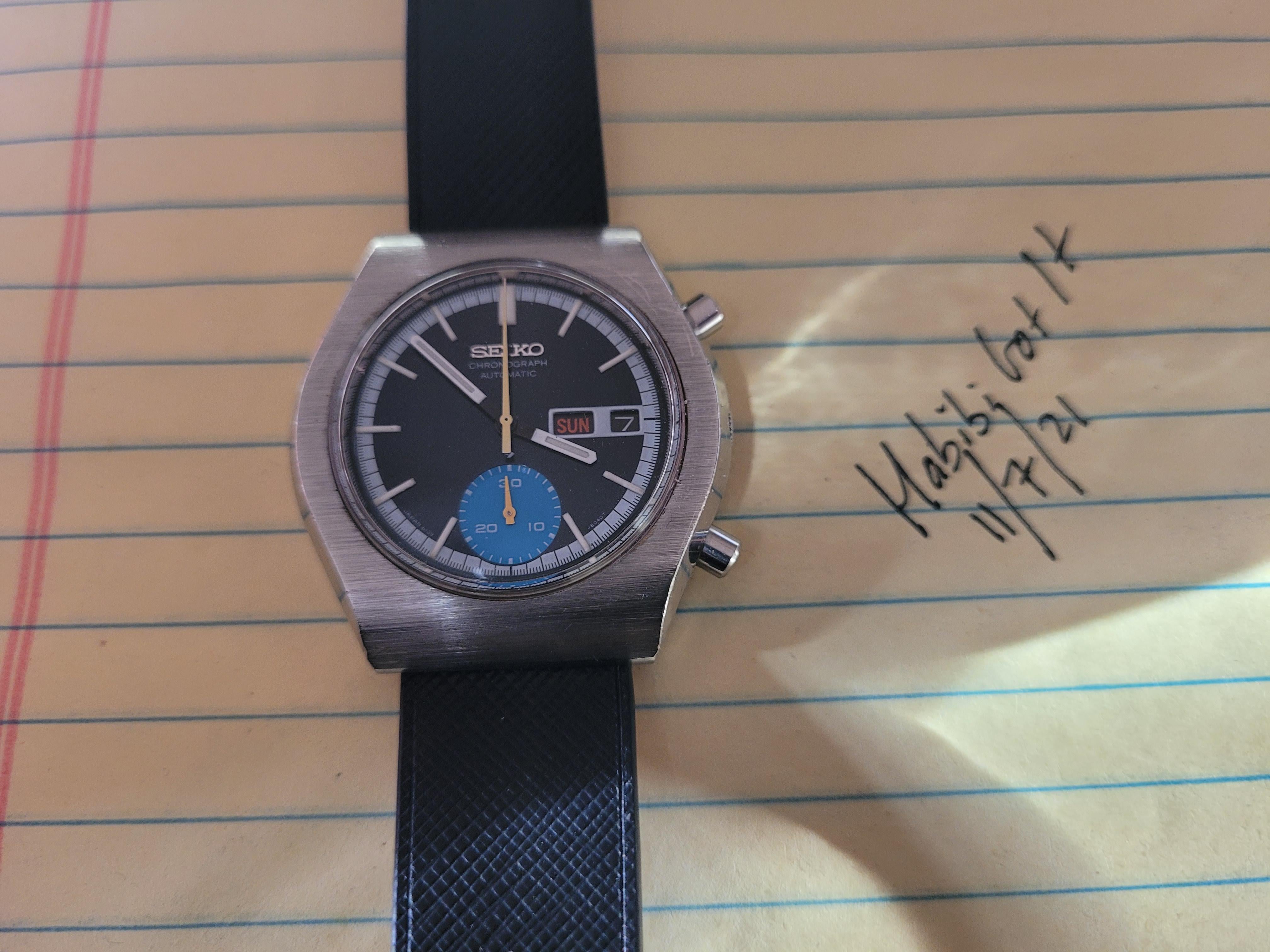 [WTS] Seiko 6139-8020 Vintage Chronograph w/ Column Wheel + Vertical ...