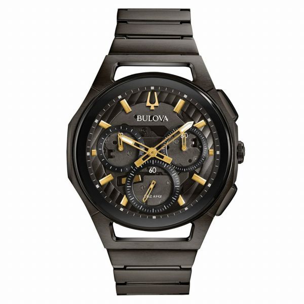 Ordered product genuine BULOVA Bulova CURV curve 98A206 high ...