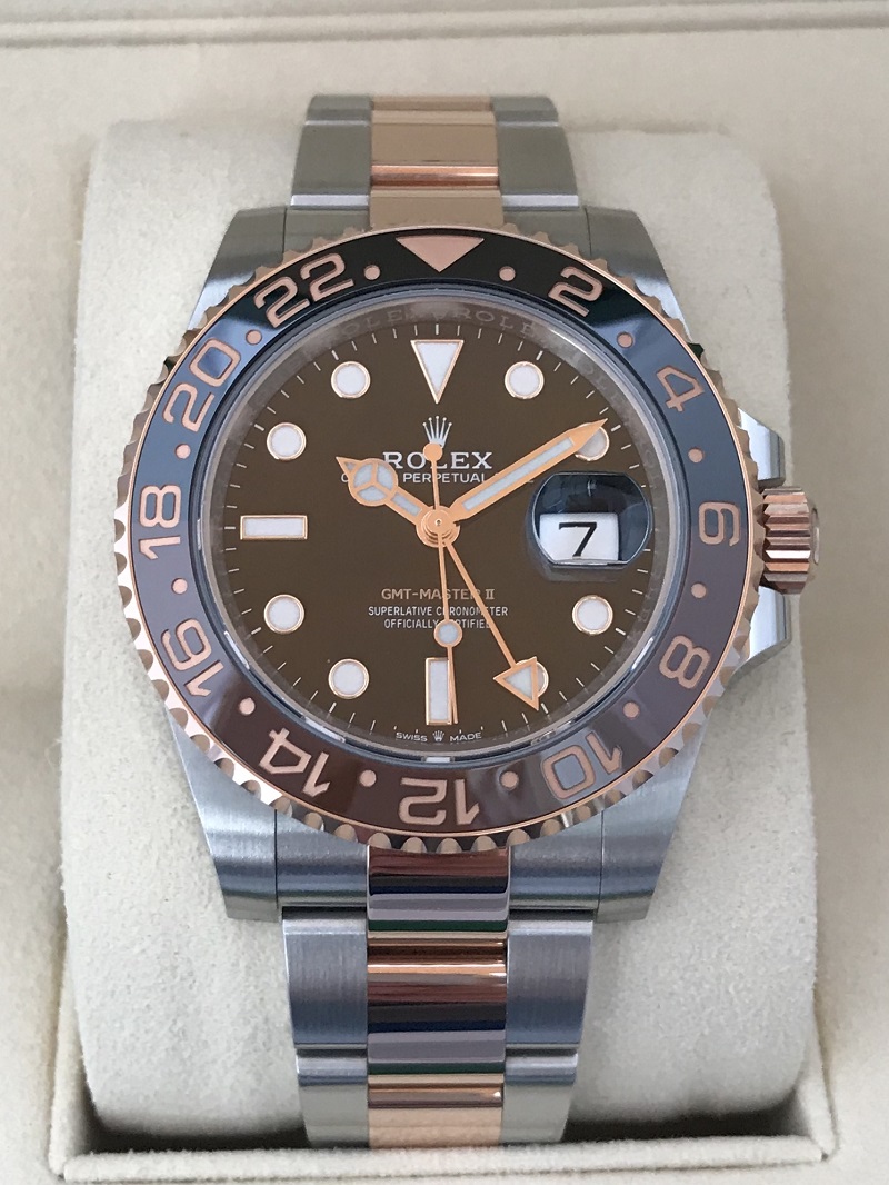 FS: Rolex 126711 CHNR GMT MASTER II - STAINLESS STEEL & ROSE GOLD ROOT ...