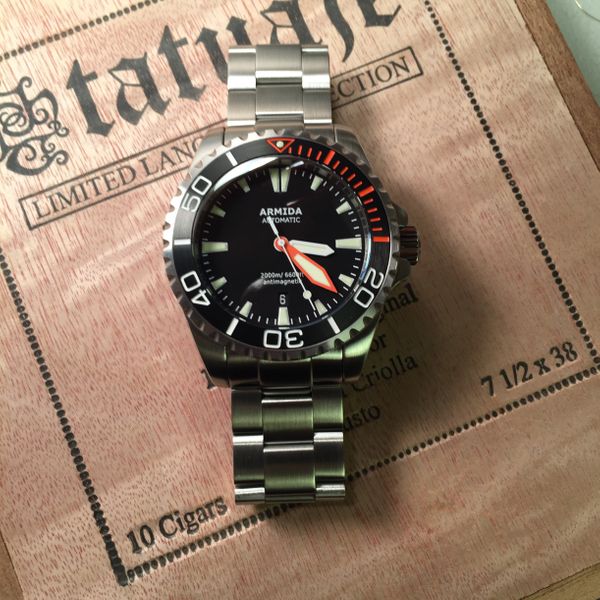 Armida A4.....Mint.....SOLD! | WatchCharts Marketplace