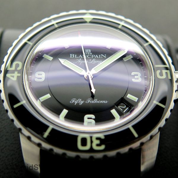 FS: Blancpain FIFTY FATHOMS TRIBUTE TO AQUA LUNG-5015C-1130-52B-LIMITED ...