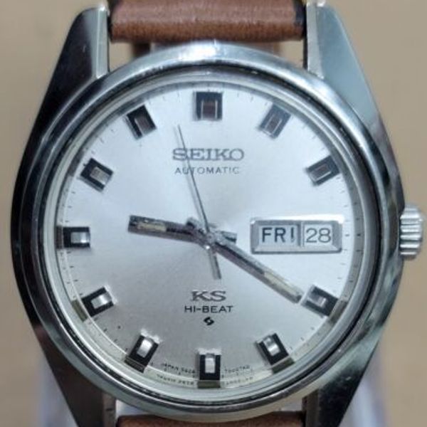VINTAGE KING SEIKO KS 5626 HI BEAT 28800BPH AUTOMATIC 25J SS MENS WATCH | WatchCharts Marketplace