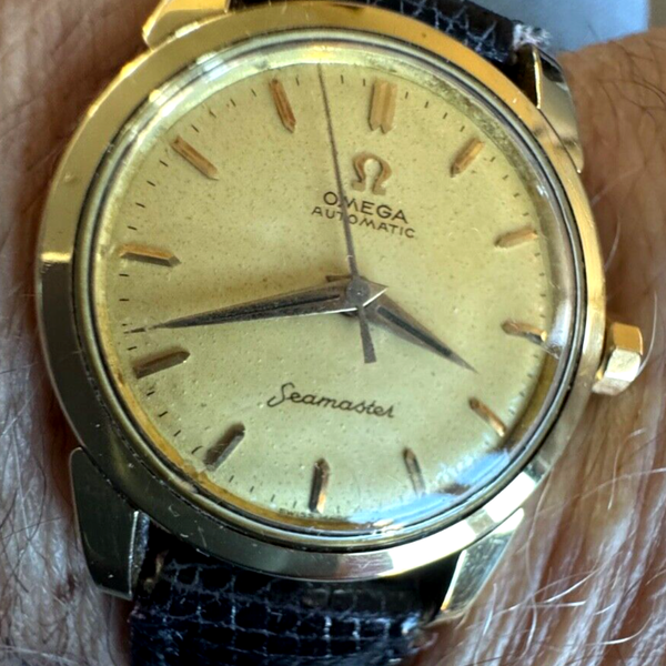 Omega Seamaster Automatic Vintage Men's Swiss Wrist Watch WORKS RARE ...