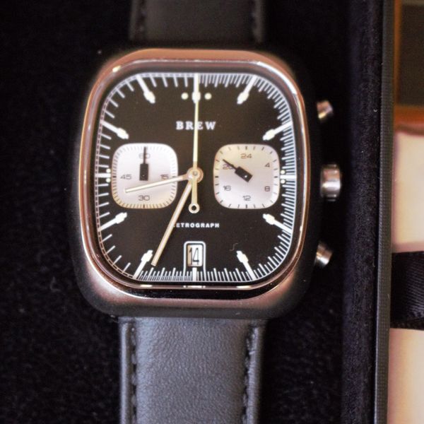 FS: Brew Watches - Remington Retrograph [Evil/Reverse Panda Chronograph ...