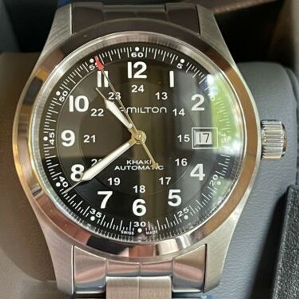 Hamilton Khaki Field Auto 38 mm H70455133 Men's Wristwatch | WatchCharts