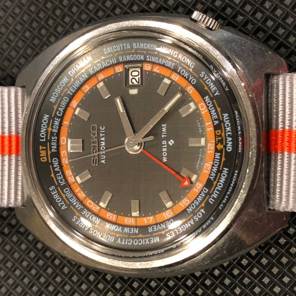 FS: vintage 1970 Seiko 6117-6409 "World Time" | WatchCharts Marketplace