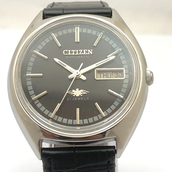 Vintage Style Citizen Cal. 8200 Day Date Automatic 21-Jewels Wrist ...