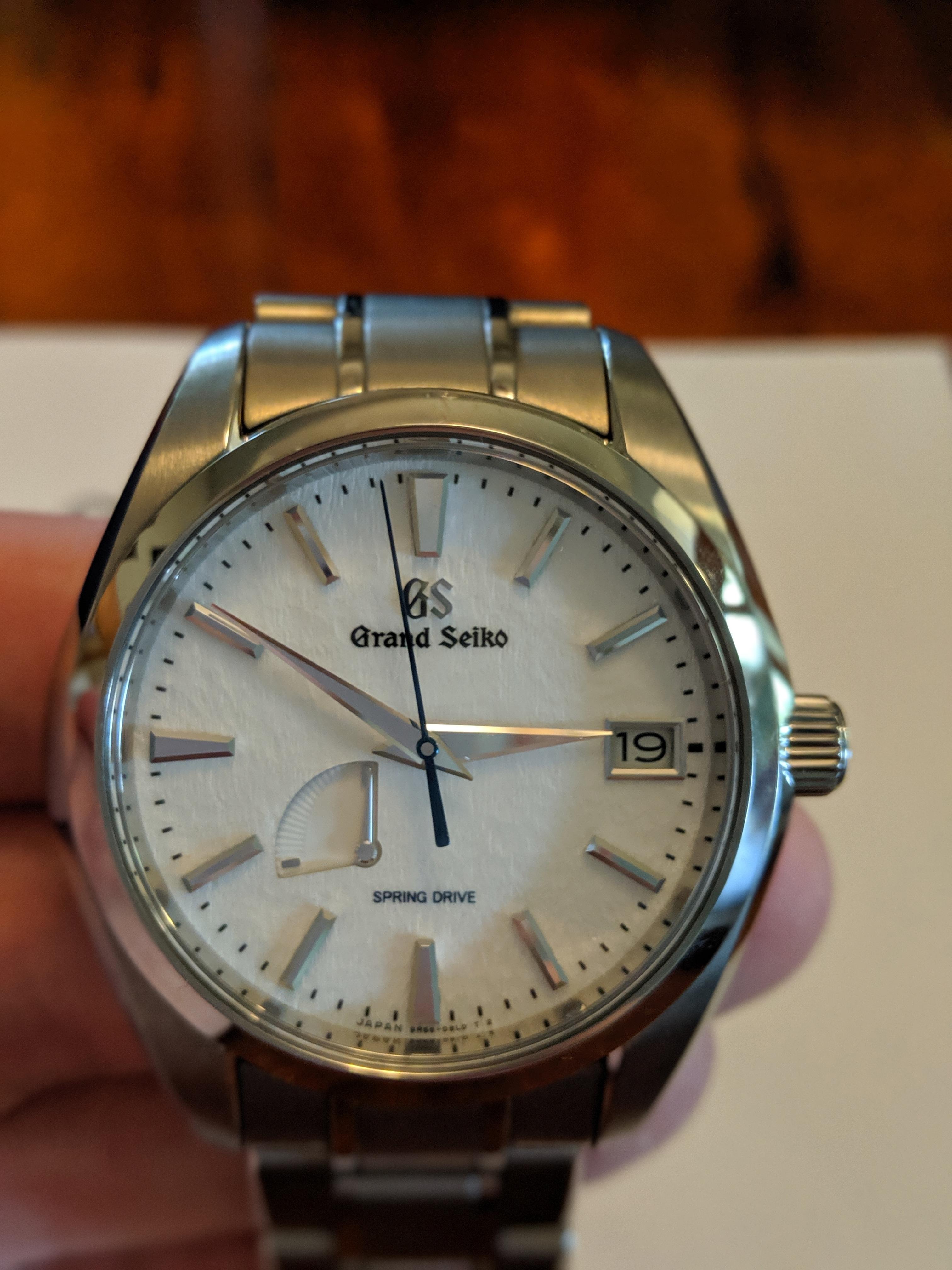 [WTS] Grand Seiko SBGA211 Snowflake | WatchCharts Marketplace