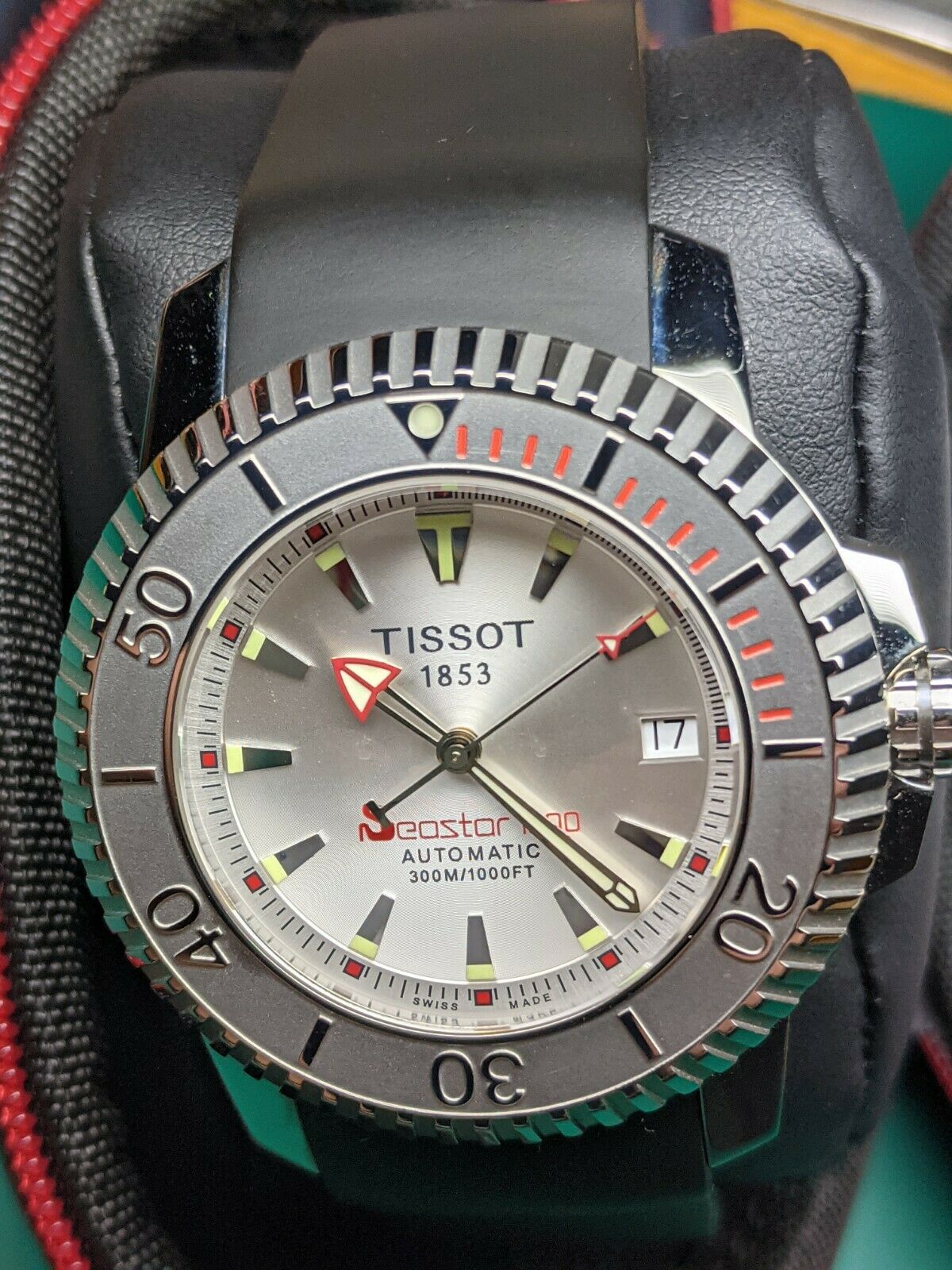 Tissot Seastar 1000 NEW circa 2007 T191.58.331 Automatic Dive Watch ...