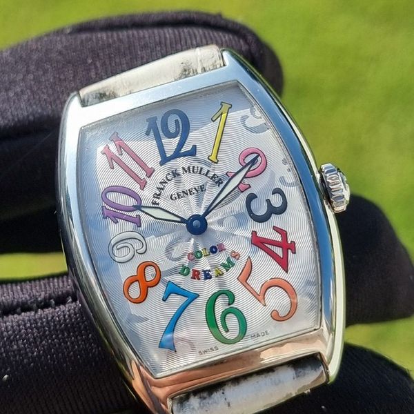 [FULL SET] FRANCK MULLER CINTREE CURVEX QUARTZ COLOUR OF DREAMS ...