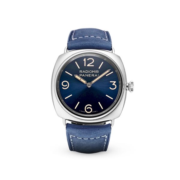 New Feb 2025 Panerai Radiomir Officine 45 PAM01383 Blue | WatchCharts ...