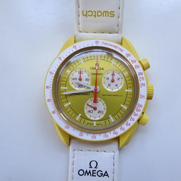 OMEGA x SWATCH MoonSwatch Speedmaster "Mission To The Sun" Chronograph ...